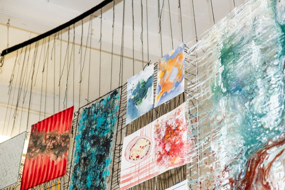 Artwork- Detail of Installation – Ruth Prowse School of Art