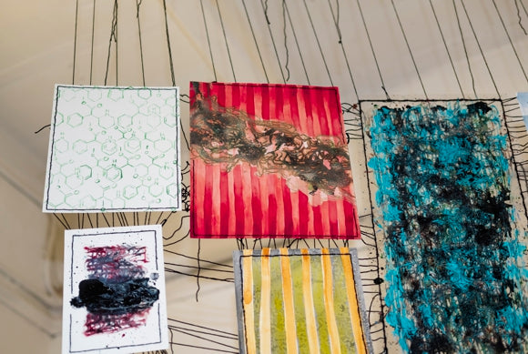 Artwork- Detail of Installation – Ruth Prowse School of Art